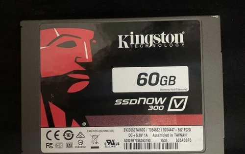 Ssd 60GB в ассортименте