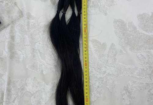 Волосы для наращивания 48 см 1b 90 гр