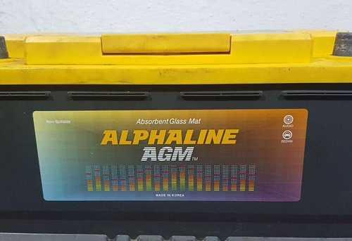 Аккумулятор Alphaline AGM Start-Stop 95 Ач