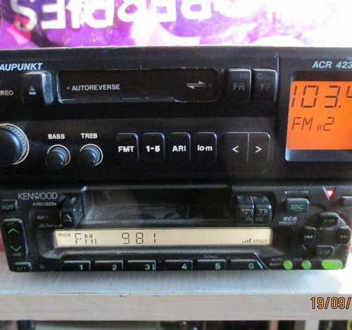 Кассетная автомагнитола sony-xr4300r,blaupunkt acr