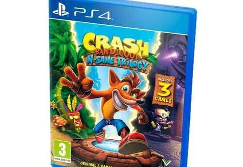 Игра Crash Bandicoot N. Sane Trilogy (PS4) NEW