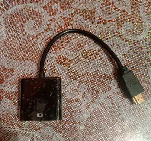 Переходник с vga на hdmi