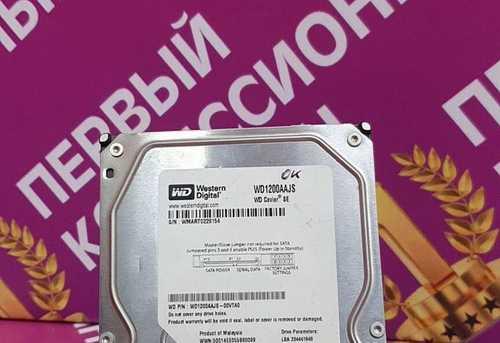 Жесткий диск Western Digital WD1200aajs 120Гб