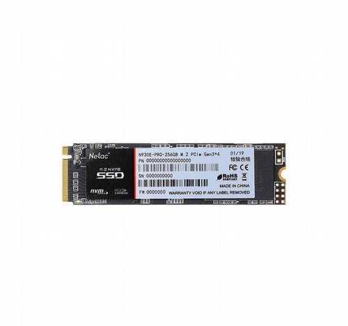 Накопитель SSD M.2 256Gb Netac N930E Pro Series NT01N930E-256G-E4X