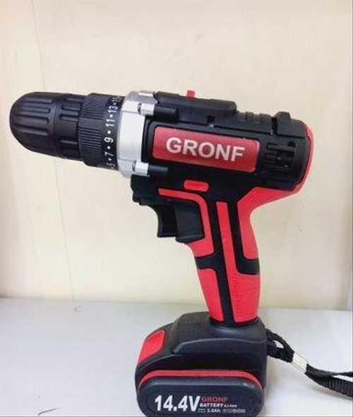 Шуруповерт Gronf 14.4v арт.161 (975)