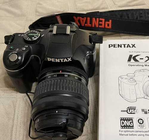 Фотоаппарат Pentax K-x зеркальный фотоаппарат