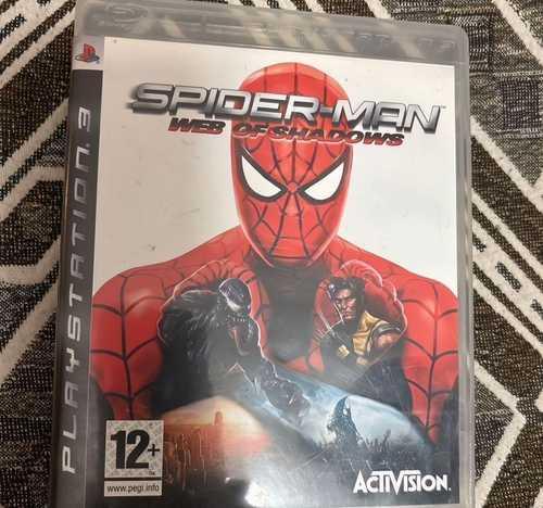 Диск на ps3 spider man