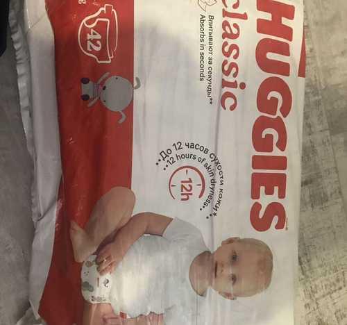 Подгузники huggies 5 classic