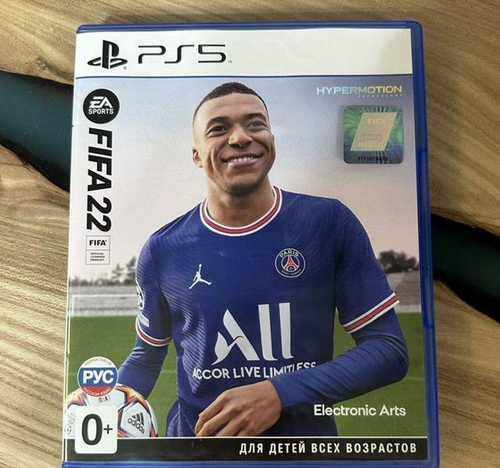 Fifa 22 ps5 диск