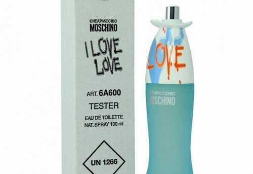 Moschino I Love Love 100ml тестер женская туалетна