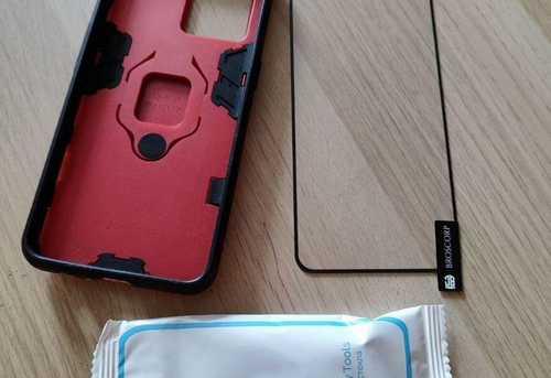 Чехол для телефона, защитное стекло на Realme 9