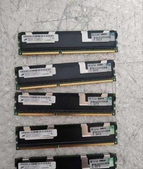 Серверная память MT 4GB 2Rx4 pc3-10600R DDR3