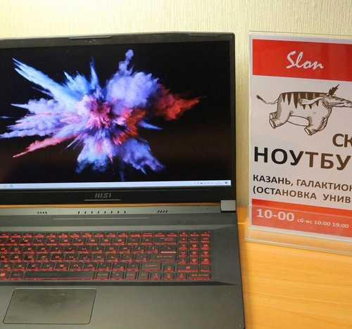 MSI GF76 i5-11/16/SSD/GTX1650-4/17,3"FHD IPS 144