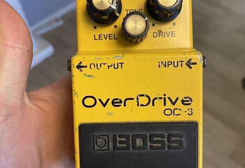 Гитарная педаль boss overdrive od-3