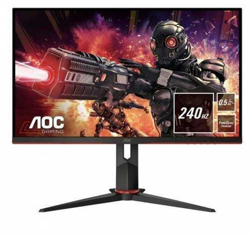 Монитор 23.8" AOC gaming 24G2ZU 240Hz IPS usb hub