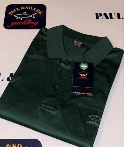 Paul&Shark Doule Merserized Поло 2021 Ориг р.M