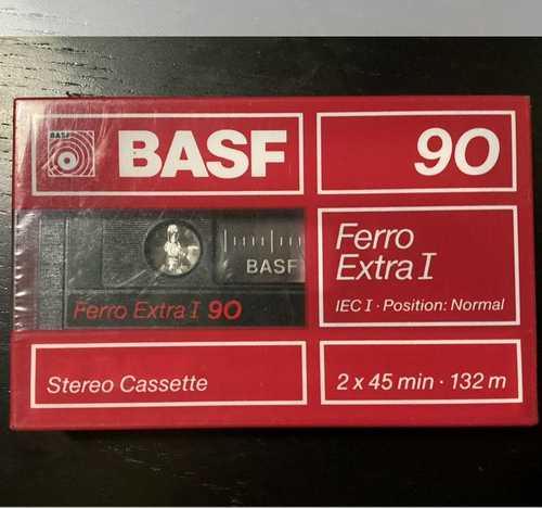 Кассета новая BASF 90