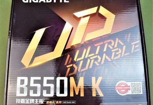 Материнская плата gigabyte B550M K