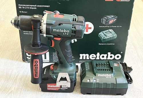 Шуруповерт Metabo BS 18 LTX Impuls оригинал 110нм