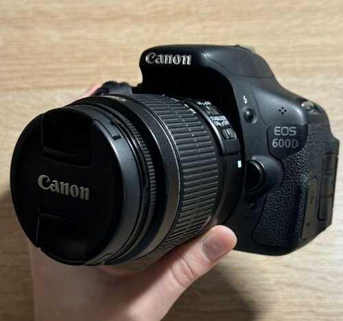 Фотоаппарат canon eos 600d kit 18 55 is ii