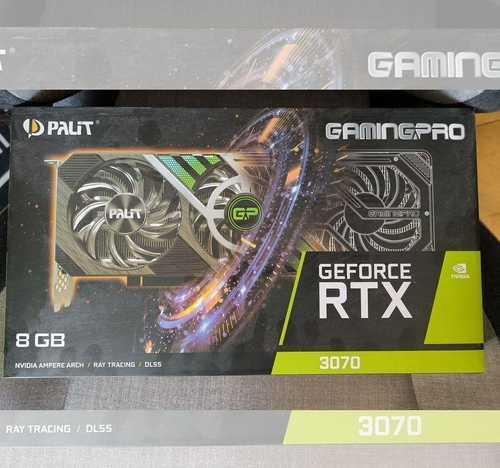 Видеокарта RTX 3070 Palit GamingPro 8G