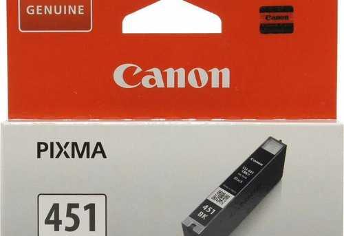 Картридж Canon CLI-451Bk (6523B001) струйный чёрны