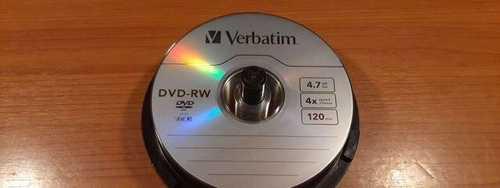 Диски DVD-RW 120 4x/2x