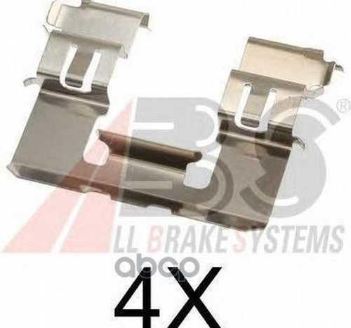 Комплектующие колодки дискового тормоза ABS 735