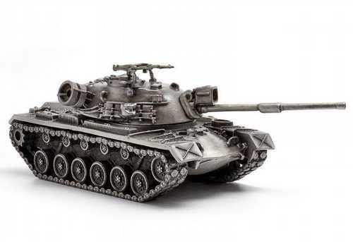 Металлическая модель танка M48A5 patton (1:72)