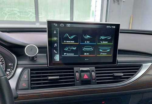 Штaтная магнитoла android для Audi A6 2012-2015