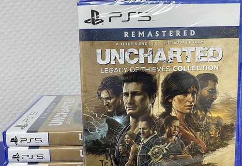 Диски PS5 Uncharted Legacy of Thieves Collection