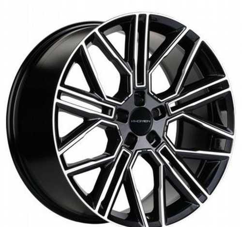 Khomen Wheels 9,5x21/5x114,3 ET30 D66,1 KHW2101 (Infiniti) Black-FP
