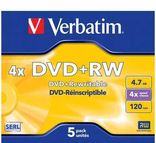 Оптический диск DVD+RW диск Verbatim #8646