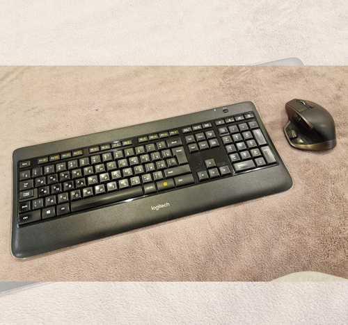 Клавиатура и мышь Logitech K800 и mx master