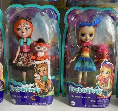 Enchantimals тигр Tanzie tiger & taft