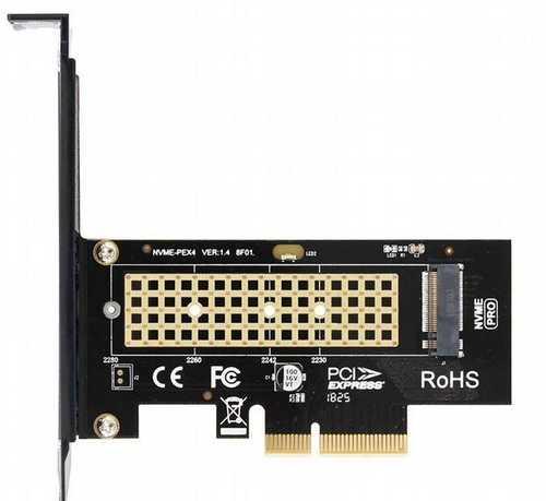 Адаптер M.2 nvme SSD на PCIe 4.0