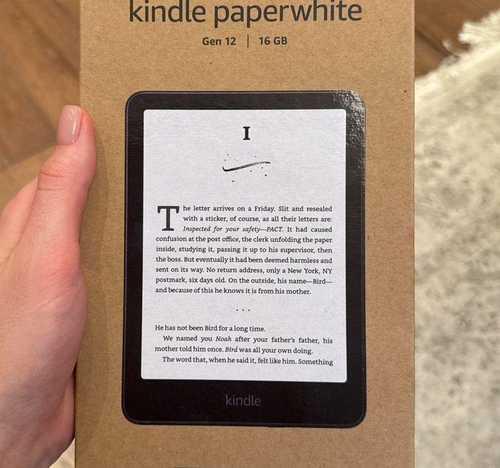 Электронная книга kindle paperwhite gen 12 16 gb