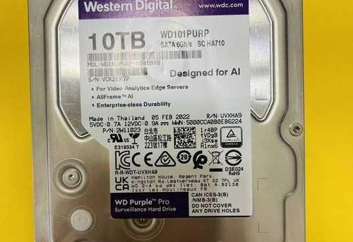 Жесткий диск Western Digital WD101 Purple Pro