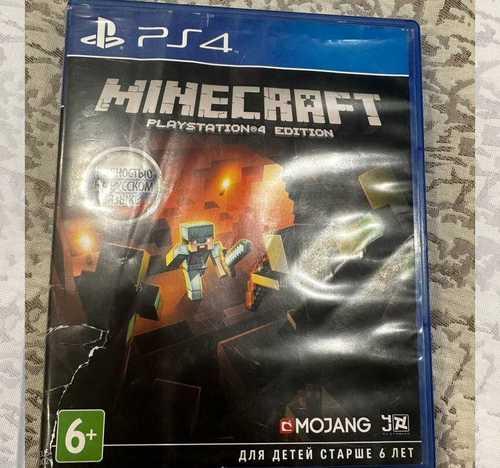 Minecraft ps4 диск