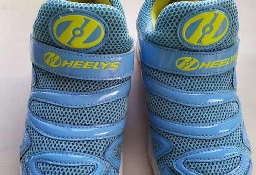 Роликовые кроссовки Heelys оригинал б/у