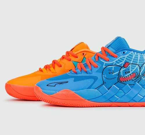 Кроссовки Puma MB.01 Orange Blue