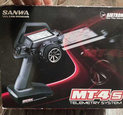 Аппаратура для rc моделей sanwa mt4s