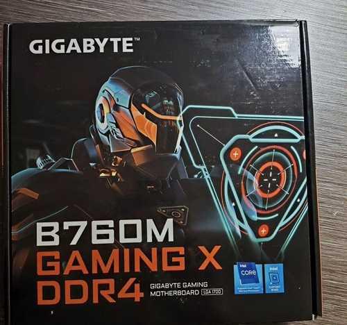 Материнская плата gigabyte B760M gaming X DDR4