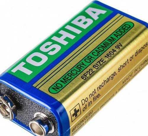 Батарея Крона Toshiba 6F22 10 шт