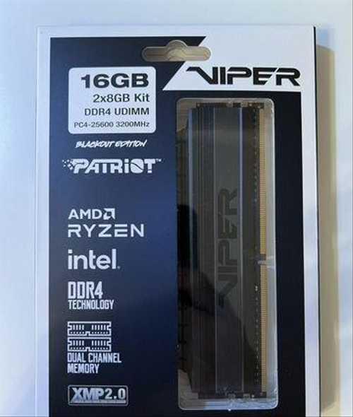Patriot Viper 4 Blackout 16GB