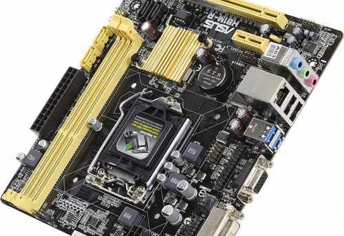 Мат. плата asus H81M-R/C/SI LGA1150 PCI-E Dsub+DVI