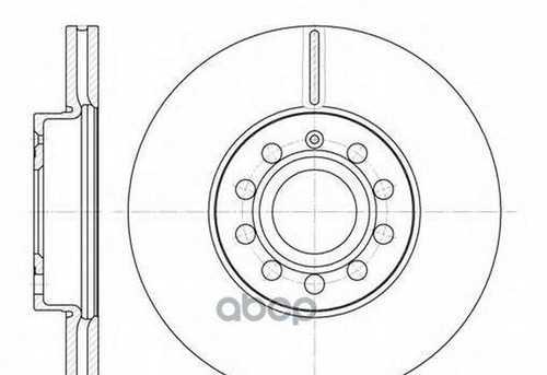 6648.10 диск тормозной передний Audi A3, Skoda