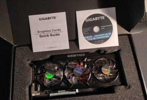 Видеокарта GTX 780 3gb Gigabyte Windforce