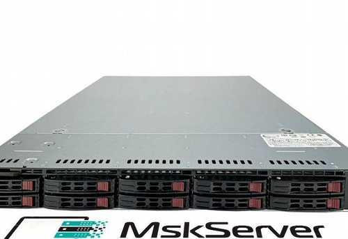 Сервер 1028R-WTR 10xSFF 2x E5-2620v3 128Gb