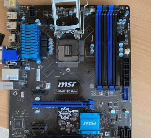 Материнская плата MSI H87-G41 PC mate